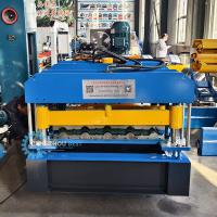China Hydraulic High Speed Metal Roofing Tile Roll Forming Machine for sale