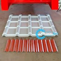 China Euro Tile Roofing Sheet Roll Forming Machine 0.4-0.6mm Steel for sale