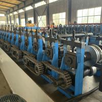 China South Africa Cutomzied PLC Control Steel Profile Stud Cold Roll Forming Machine for sale