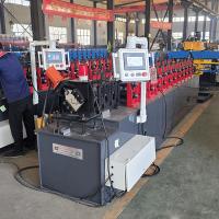 China 30x50 Steel Profile U Track PLC Control Cold Roll Forming Machine for sale