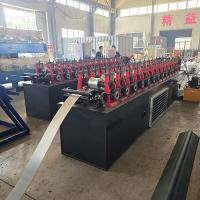 China Galvanized Steel Profile Hat Channel Hat Purlin Cold Roll Forming Machine for sale
