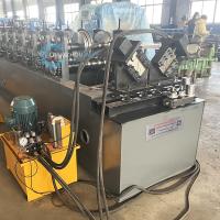 China High Speed Flying Cutting Double Line U&C Steel Profile Making Roll Forming Machine for sale