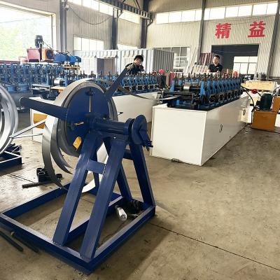 China Galvanized Steel Gypsum Channel C Profile Making Cold Auto Roll Forming Machine for sale