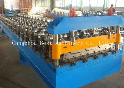 China Industrial High Cladding And Roofing Sheet Roll Forming Machine 70 Mm Shaft Dia for sale