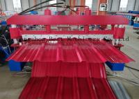 China 8-12m/min Production Capacity 3kw Roofing Panel Roll Forming Making Machine for sale