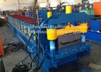 China Strength And Durability Roofing Sheet Roll Forming Machine Hydraulic Cutting Type for sale