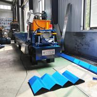 China Metal ridge roofing with glazed tile Ridge Cap Roll Forming Machine for sale