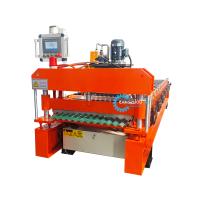 China Steel Profile 836 Corrugated Roofing Sheet Roll Forming Machine with Hydraulic Station Power 3Kw and 45# Steel Rollers for sale
