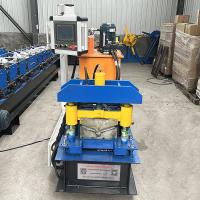 China Steel Profile Ridge Cap Roll Forming Machine with 380v Voltage 14 Rows Rollers and 40# Hydraulic for Roof Tile IBR Corrugated Design for sale