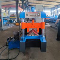 China 380V 50Hz 3phases 15 Stations High Grade 45# Steel Ridge Cap Roll Forming Machine with Roof Ridge Cap Machine for sale