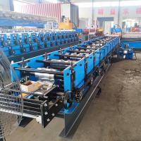 China 380V 50Hz 3phases 15 Stations High Grade 45# Steel Ridge Cap Roll Forming Machine with Roof Ridge Cap Machine for sale