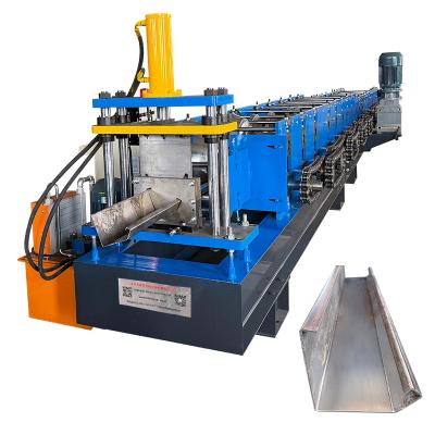 China Galvanized Steel Customized Sized Profile Making Roll Forming Machine for sale
