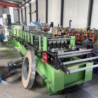 China Auto Stop Cutting C Purlin Roofing Truss Making Roll Forming Machine for sale