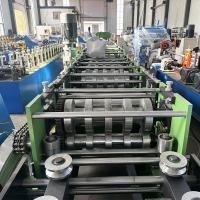 China Auto Stop Cutting C Purlin Roofing Truss Making Roll Forming Machine for sale