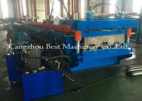 China 0.8-1.5mm Galvanized Metal Deck Sheet Roll Forming Machine For Roof Building for sale