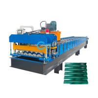 China BEST glazed tile roofing sheet roll forming machine, metal sheet roofing panel making machine for sale