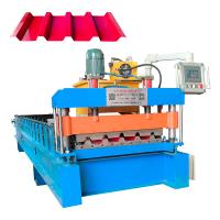 China South Africa High Rib Wide Span Color Steel Roofing Sheet Roll Forming Machine for sale