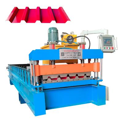 China South Africa High Rib Wide Span Color Steel Roofing Sheet Roll Forming Machine for sale