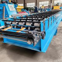 China South Africa High Rib Wide Span Color Steel Roofing Sheet Roll Forming Machine for sale