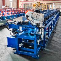 China Galvanized Steel PLC Control Square Shape Seaming Roll Forming Machine for sale