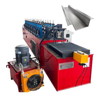 China Flying Cutting High Speed Hat Channel Cold Roll Forming Machine PLC Control for sale