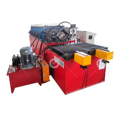 China Galvanized Steel Double Line C U Profile Drywall Stud Roll Forming Machine for sale
