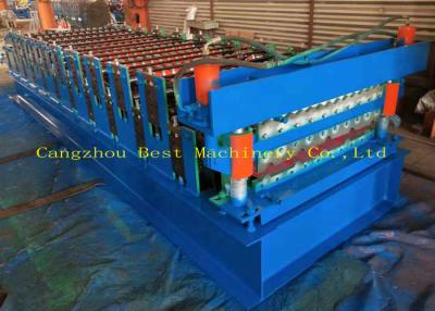 China YX-840 850 Double Layer Roofing Sheet Roll Forming Machine PLC Control CE SGS Listed for sale