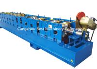 China Hydraulic Down Spout Roll Forming Machine For Round And Square Pipe for sale