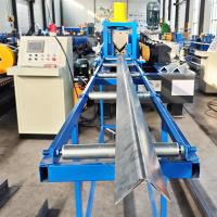 China 6mm Thickness Galvanized L Shape Roll Forming Machine Gear Box for sale