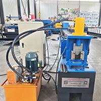 China Automatica Black Steel 20x50 Angle Steel Making Roll Forming Machine for sale