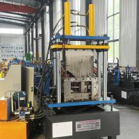 China Hydraulic Cutting Automatically Change Size C Z U Purlin Roll Forming Machine for sale