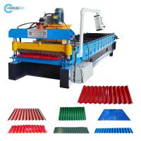 China Manufacture Galvanized Steel Corruagted Roofing Sheet Roll Forming Machine for sale