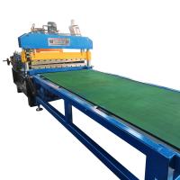 China Galvanized Steel Steel Coil Sheet Cut to Length Forming Machine with Auto Stacker for sale