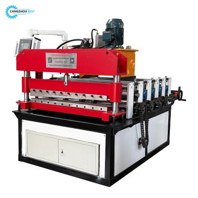 China PPGI and GI Steel Coil Sheet PLC Control Cut to Length Forming Machine for sale