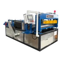 China Aluminum PPGI Galvanized Steel Coil Sheet Hydraulic Cutting To Length Roll Forming Machine for sale