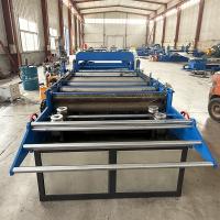 China Aluminum PPGI Galvanized Steel Coil Sheet Hydraulic Cutting To Length Roll Forming Machine for sale