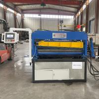 China Aluminum PPGI Galvanized Steel Coil Sheet Hydraulic Cutting To Length Roll Forming Machine for sale