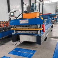 China Double Layer Roof Tile Roll Forming Machine for sale