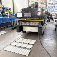 China Double Deck Steel Roofing Manufacturing Machine for sale