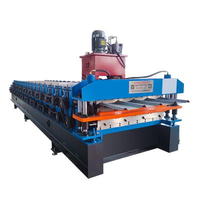China High Speed Double Layer Roof Tile Roll Forming Machine for IBR and Corrugated Sheets for sale