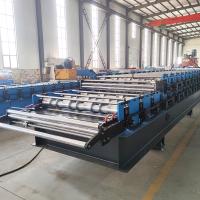 China High Speed Double Layer Roof Tile Roll Forming Machine for IBR and Corrugated Sheets for sale