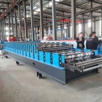China High Speed Double Layer Roof Tile Roll Forming Machine for IBR and Corrugated Sheets for sale