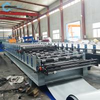 China Automatic 2 in 1 Metal Roofing Sheet Making Machine with Dual Profile Roll Former for sale