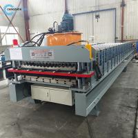 China Automatic 2 in 1 Metal Roofing Sheet Making Machine with Dual Profile Roll Former for sale