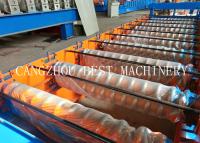 China Metal Roofing Galvanized Aluminum Corrugated Steel Sheet Forming Making Machine 8-12m/min Speed for sale