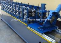 China Steel Garage 2' And 3' Track Door Guide Roll Forming Machine 3kw Motor Power for sale