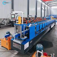 China Ghana Popular Color Stee K Gutter Making Roll Forming Machine for sale
