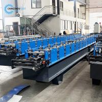 China Galvanized and Aluminum Material Customzied Gutter Making Roll Forming Machine for sale