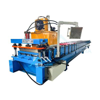 China South Africa KLIP-LOK IBR Roofing Roll Forming Machine for sale