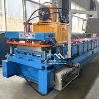 China South Africa KLIP-LOK IBR Roofing Roll Forming Machine for sale